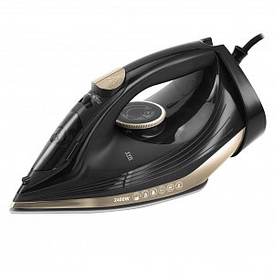 Утюг Polaris PIR 2498AK 3m Trinity Collection Черный золотой – купить ...